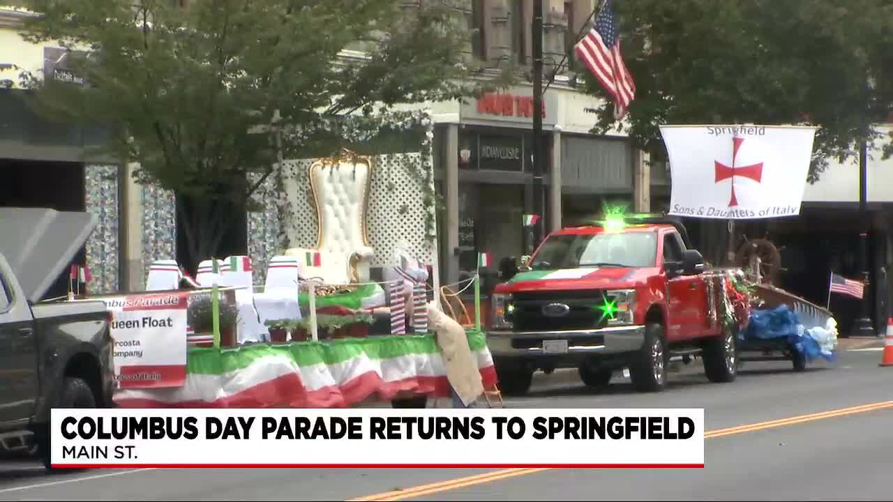 Columbus Day parade returns to Springfield
