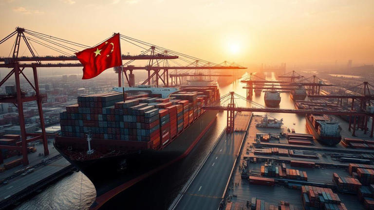 China trade holds strong: Exports hit six month high despite Trump's ...