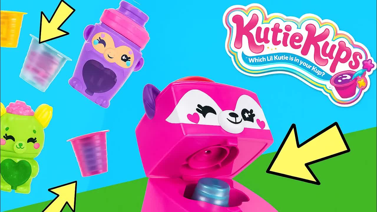 Kutie Kups deluxe vendie set unboxing! Toy vending machine!
