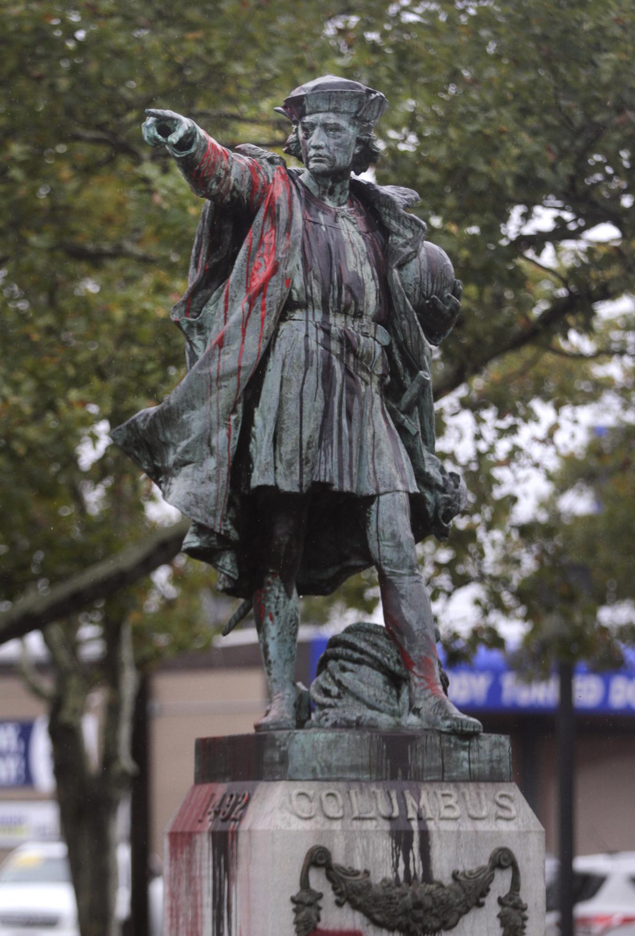 Providence's former Columbus statue has become a point of pride in Johnston