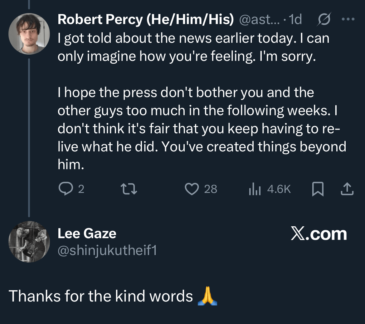 Lostprophets band member breaks silence following death of paedophile ...