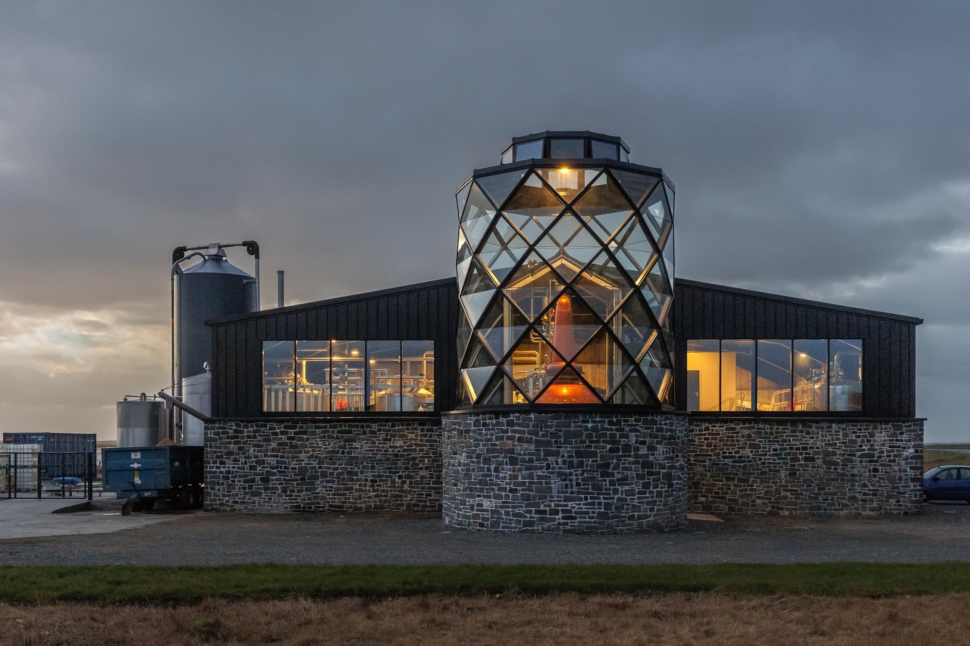 Remote Scottish island distillery that only began production in 2024 ...