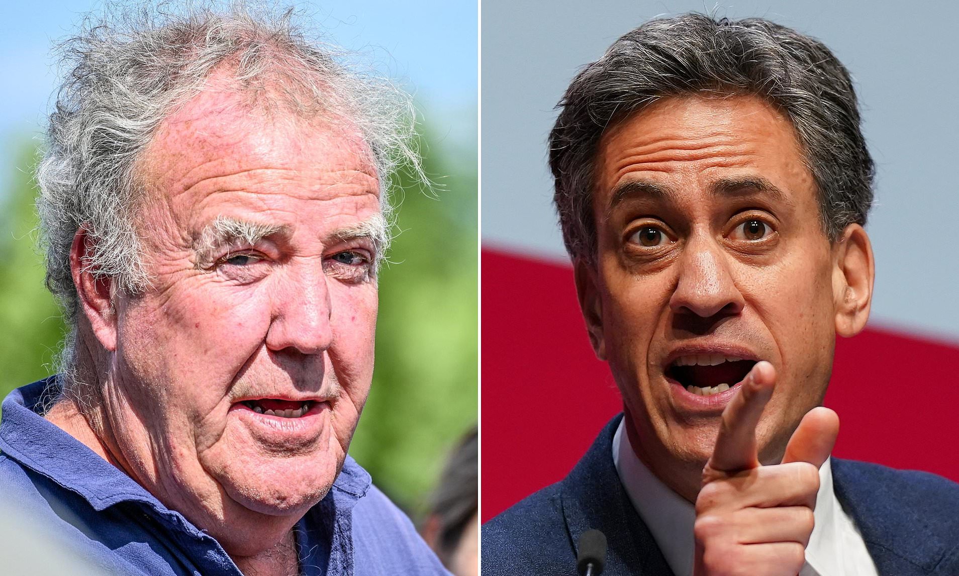 Jeremy Clarkson hints he could take on Ed Miliband at next general election