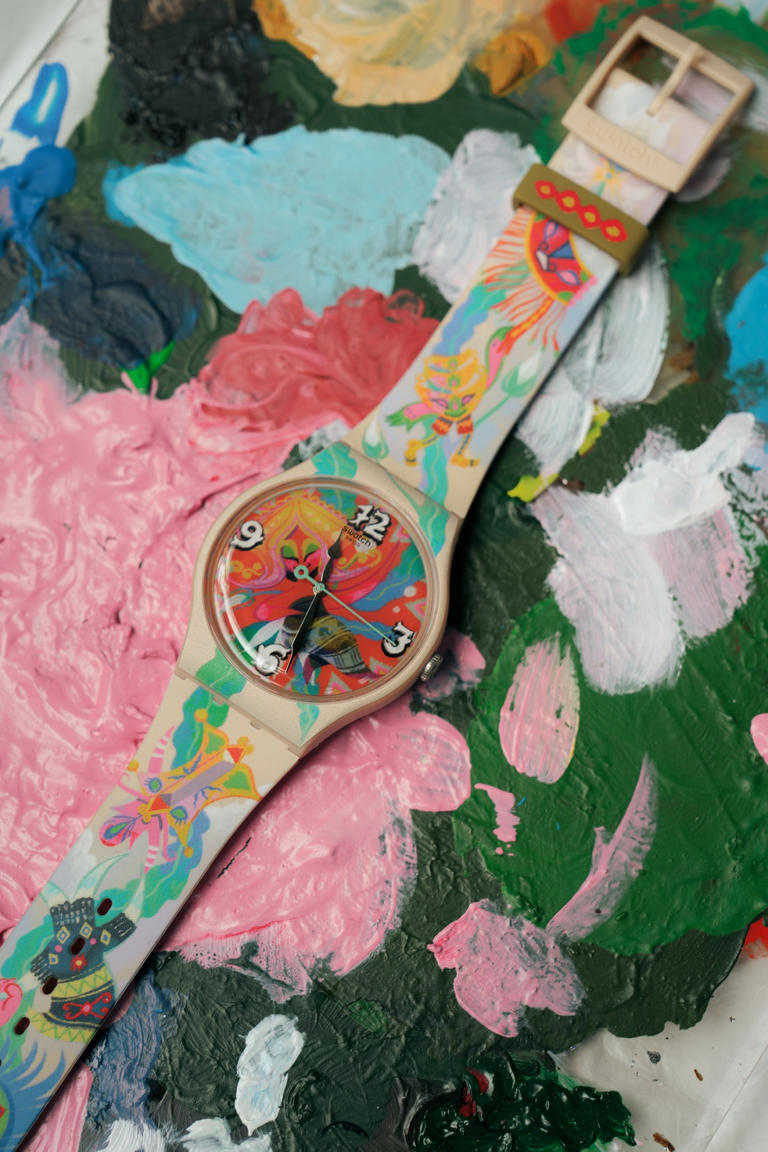 Swatch Rilis Koleksi Kolaborasi dengan Seniman Wastana Haikal