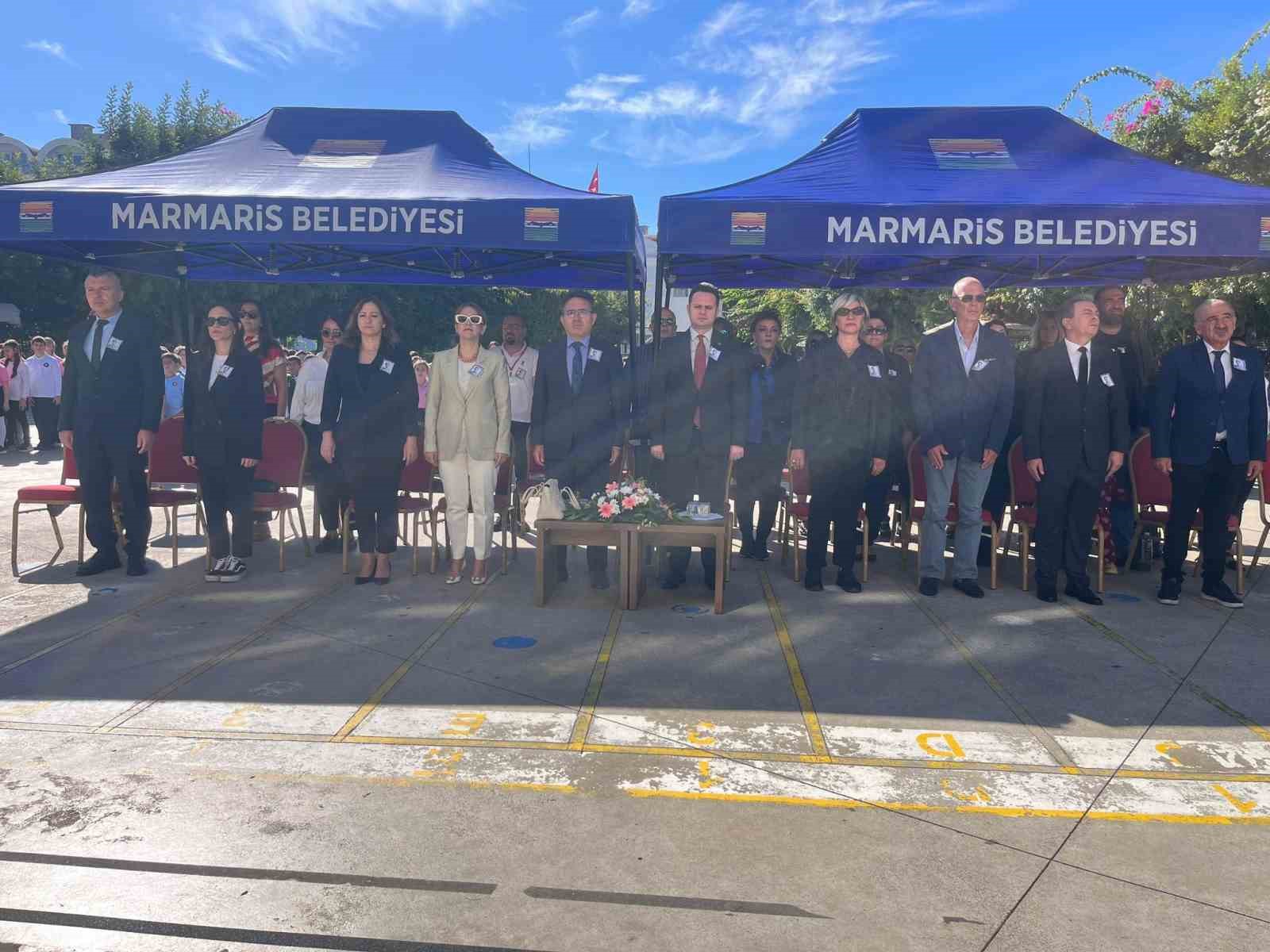 ‘Şehit Ahmet Benler‘ Marmaris’te adının verildiği okulda anıldı