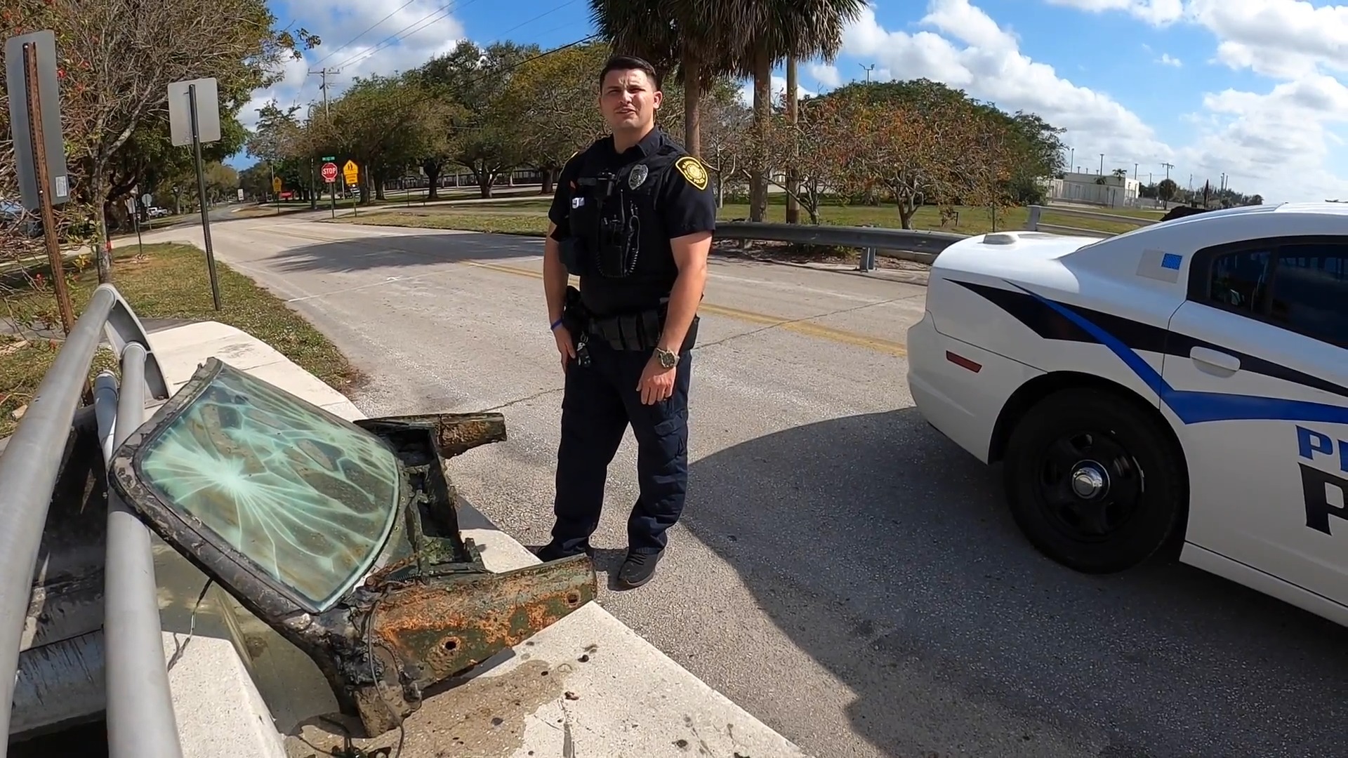 Pulled Up a Car Magnet Fishing - Police Weren’t Impressed
