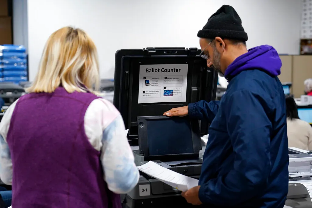 Chairman of major voting machine firm faces scrutiny for partisan ...