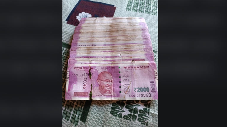 Woman finds Rs 2 lakh in old Rs 2,000 notes hidden at home, seeks ...