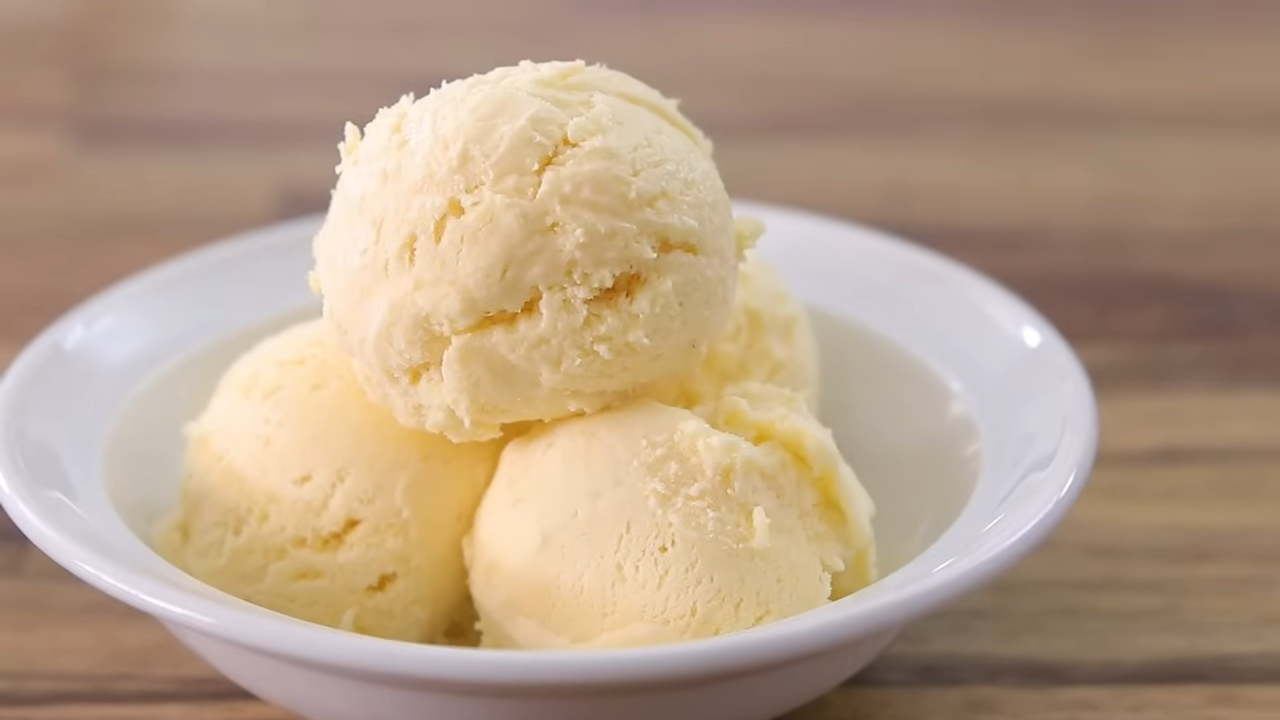 3-Ingredient Mango Ice Cream Recipe