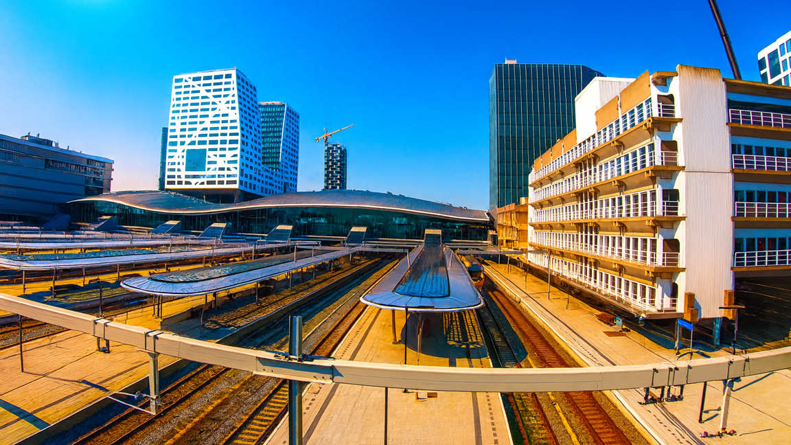 Utrecht Central – spacer po głównym węźle komunikacyjnym Holandii