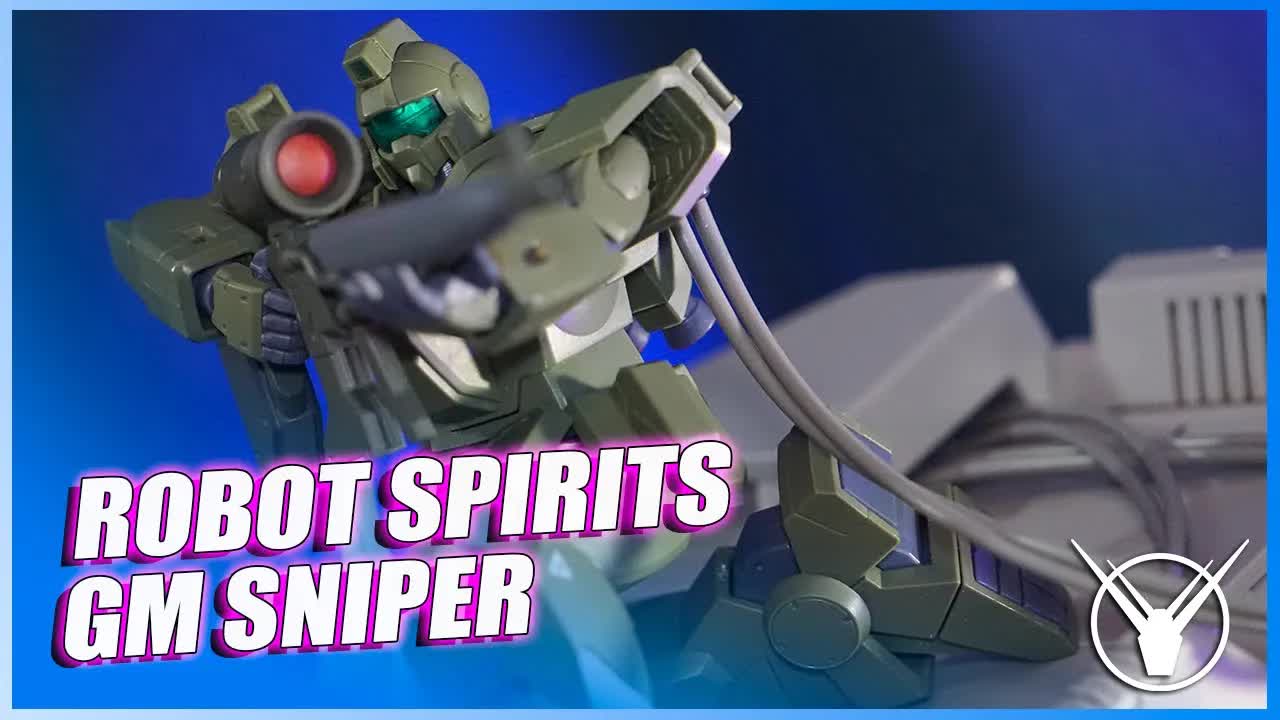 Robot Spirits RGM-79(G) GM Sniper ver. ANIME [Gundam collectible review]
