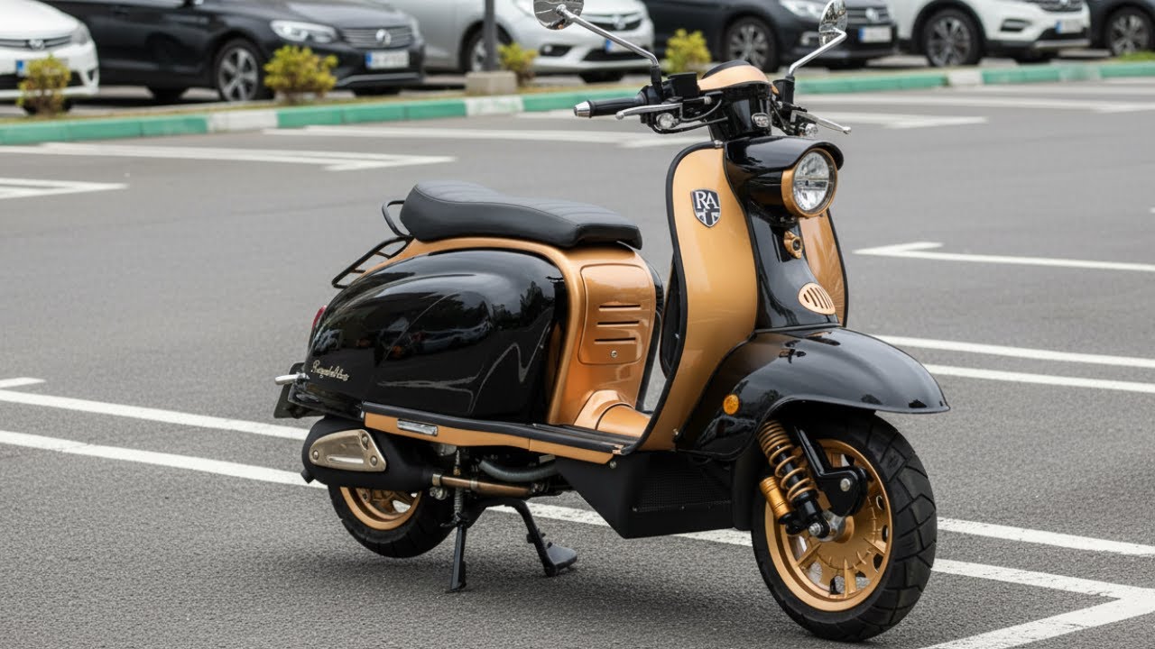 2026 Royal Alloy JPS 350 – Retro trifft Power! Der neue A2-Roller im Check
