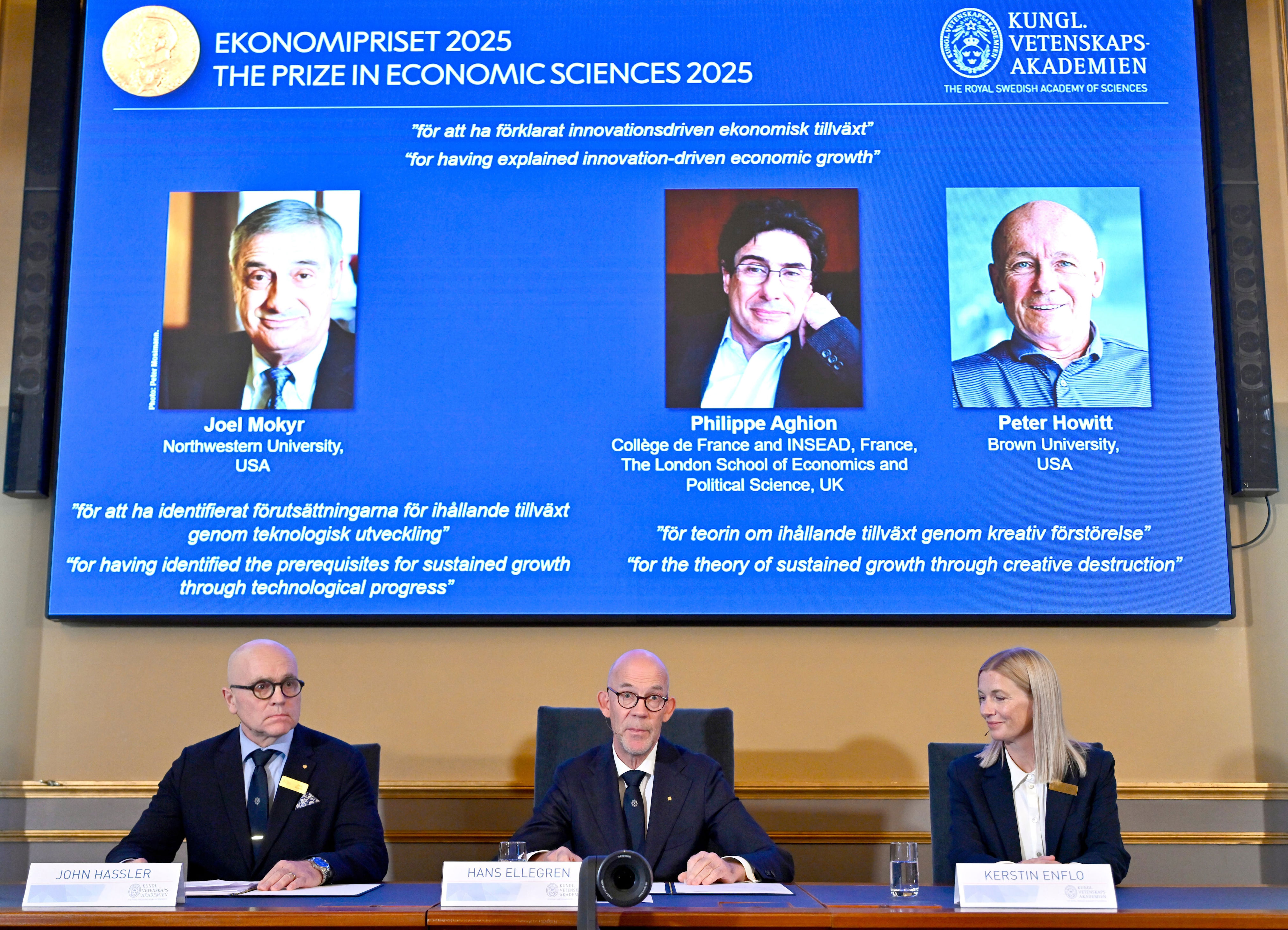 Nobel Economics Prize Honors Creative Destruction Research