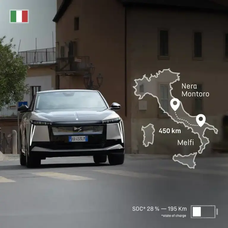 DS N°8: l’elettrica che percorre oltre 500 km in autostrada senza ...