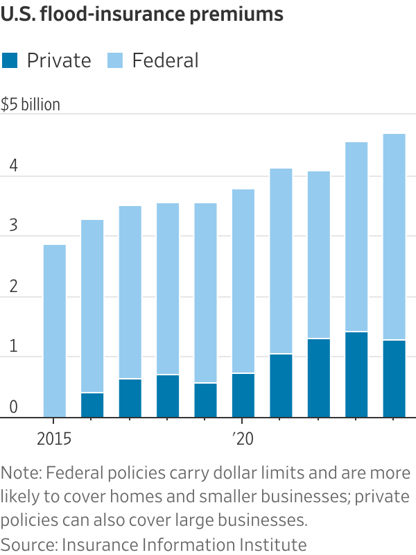 The Former Banker Betting on Unprofitable Business of Flood Insurance