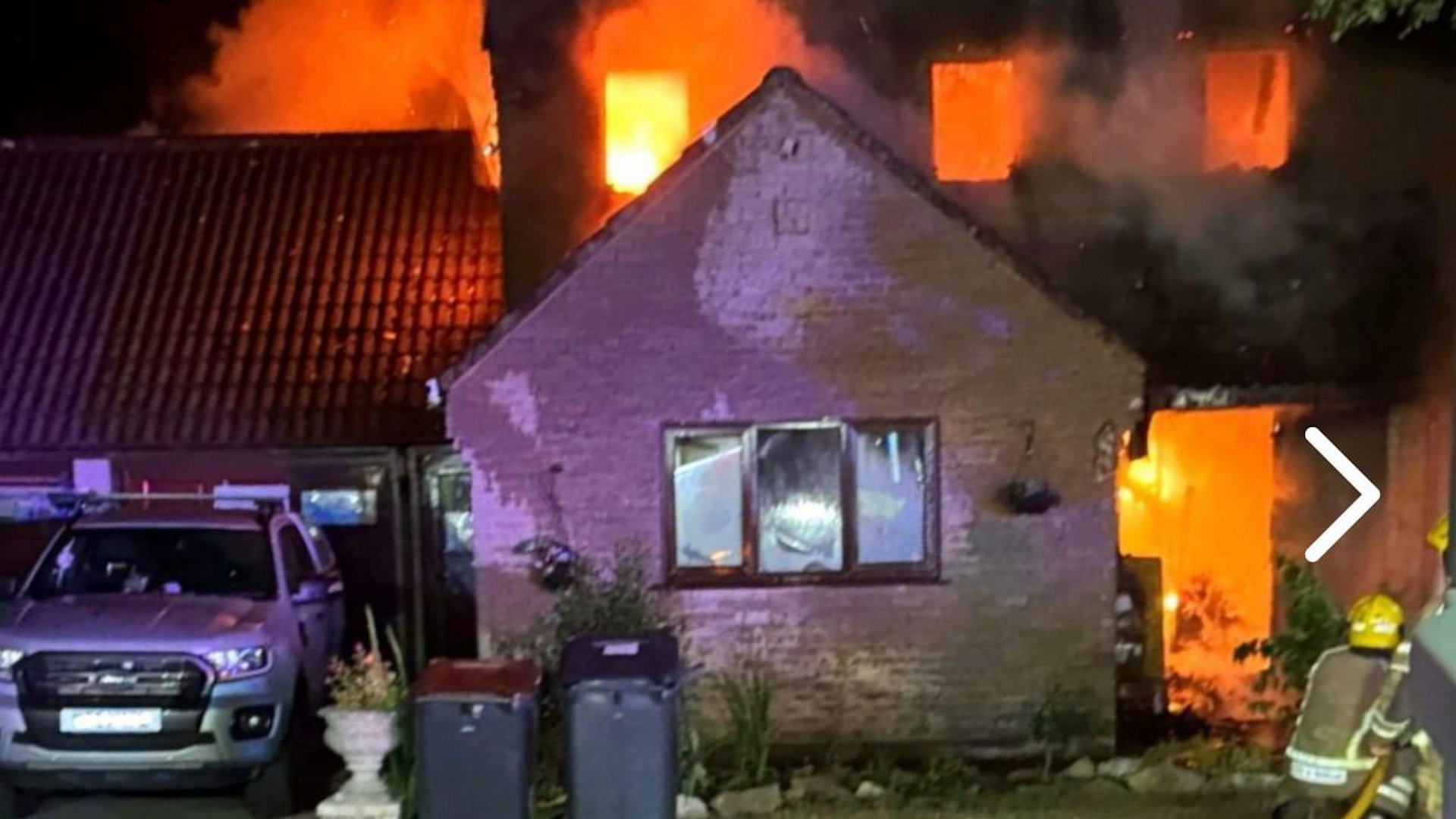 Family home burns down in fire caused by son's desktop computer