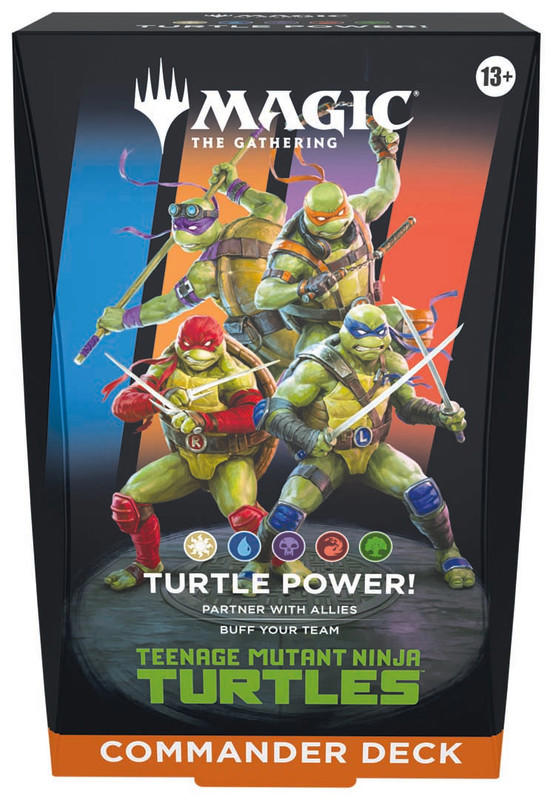 Teenage Mutant Ninja Turtle Products for Magic: The Gathering Revealed