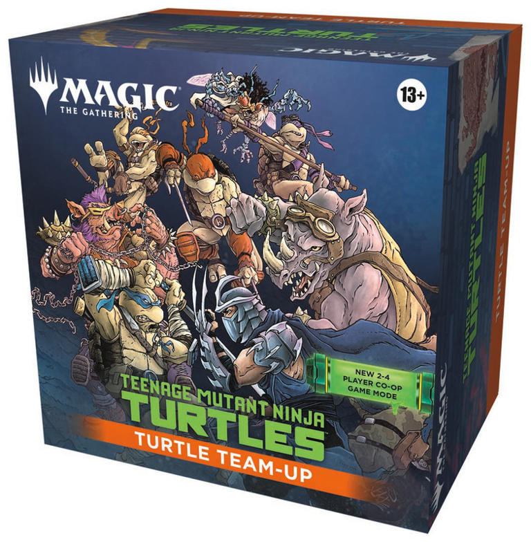 Teenage Mutant Ninja Turtle Products for Magic: The Gathering Revealed