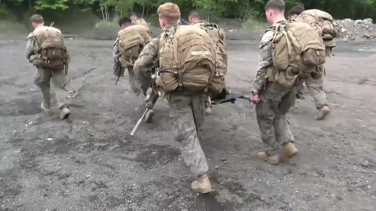 US Marines Test Skills At Mt. Fuji Viper Exercise, Japan