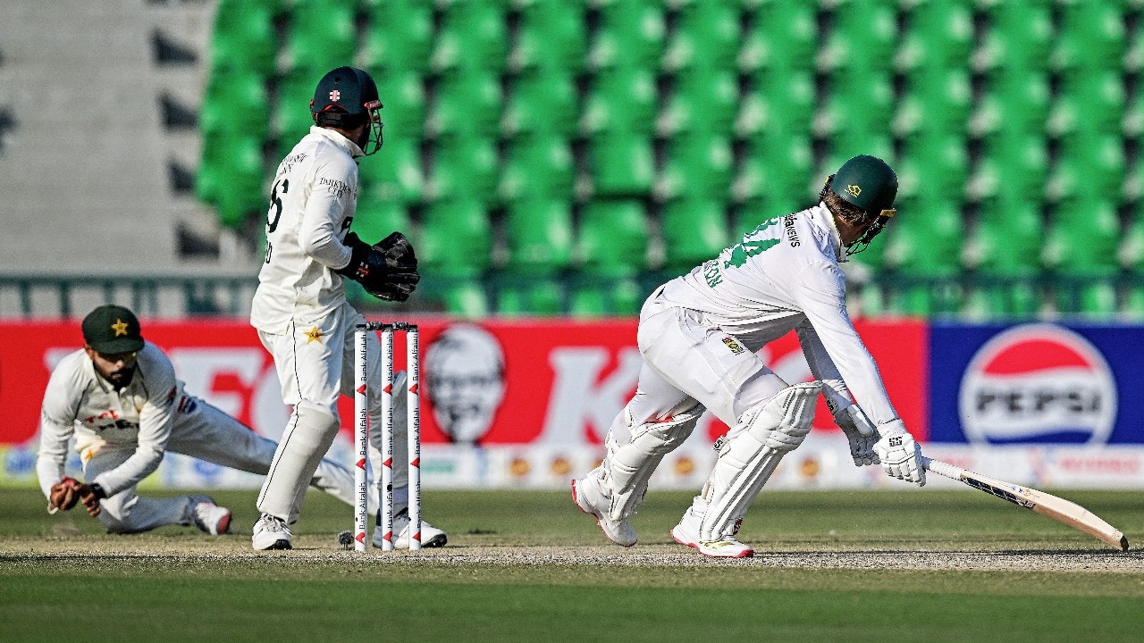 Watch: Babar Azam shows sharp reactions at slips, takes blinder to ...