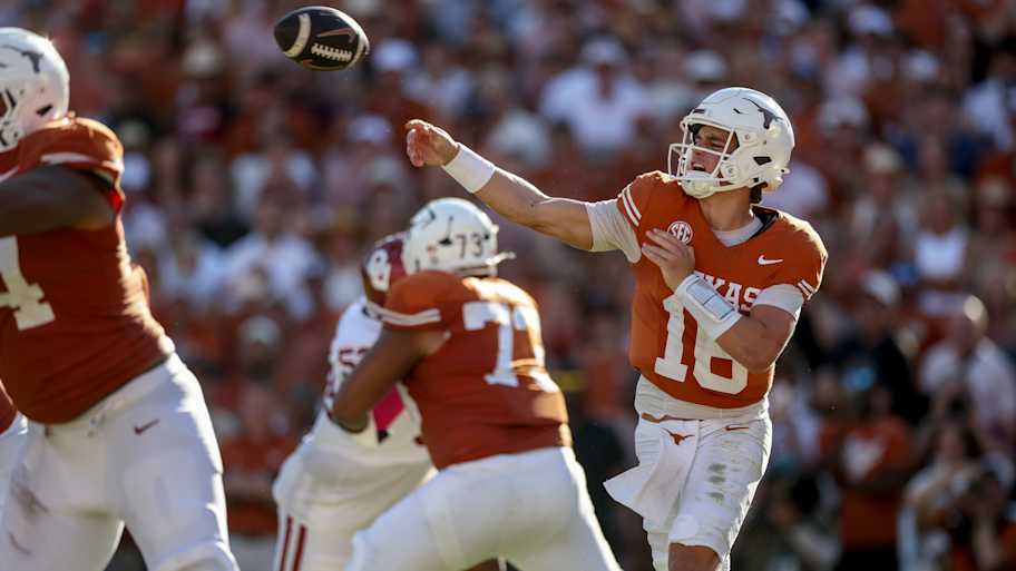 Arch Manning report card: Grading Texas' QB after his Red River Rivalry ...