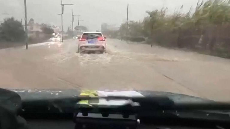 Spain weather warnings: Storm Alice brings floods and travel chaos to ...
