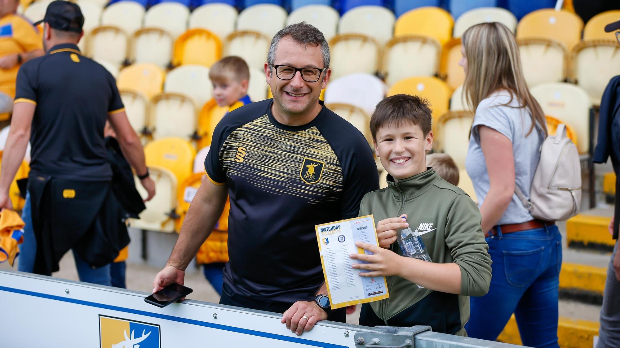 See if you recognise anyone in this gallery of Mansfield Town fans ...