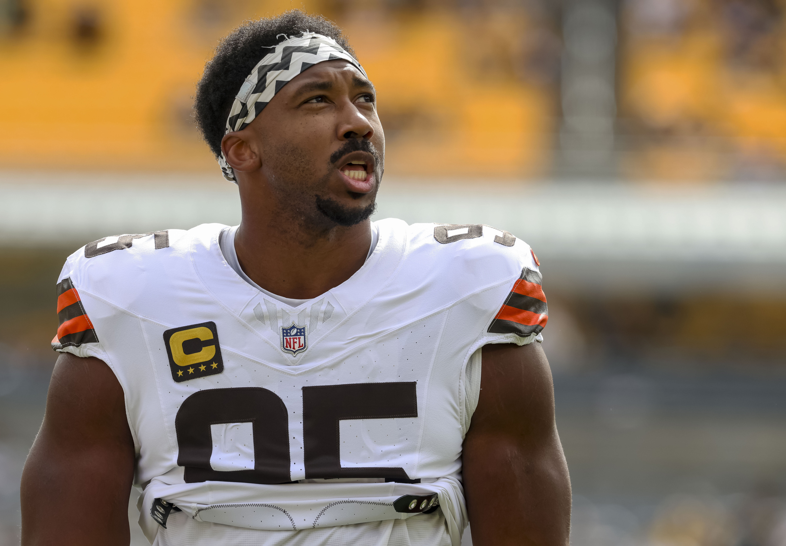 Browns' Myles Garrett sounds defeated amid latest losing season