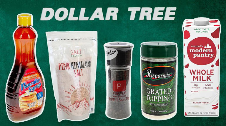 3 Ingredients You Should Always Buy At Dollar Tree, And 5 You Should Avoid