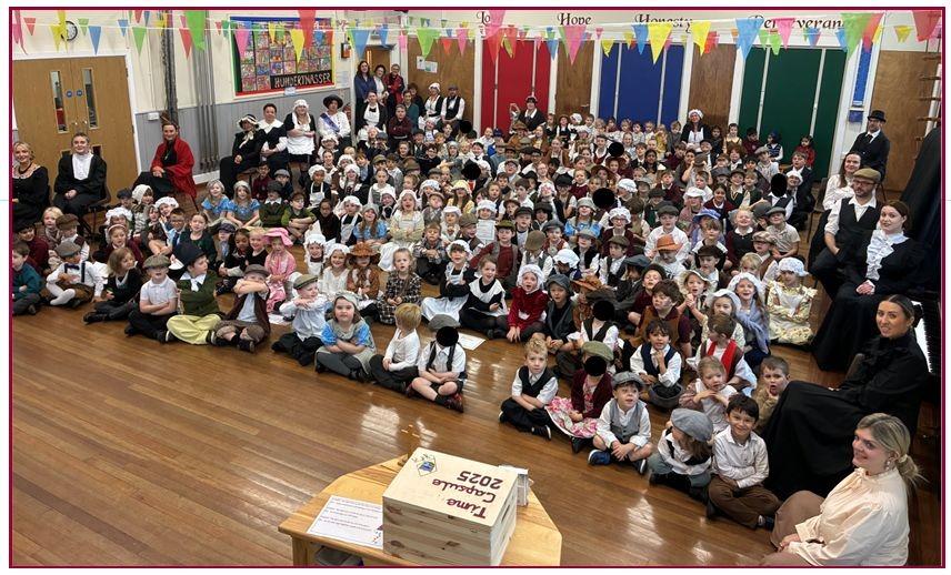 Victorian costumes, cake, and a capsule: Local school marks 180 years ...