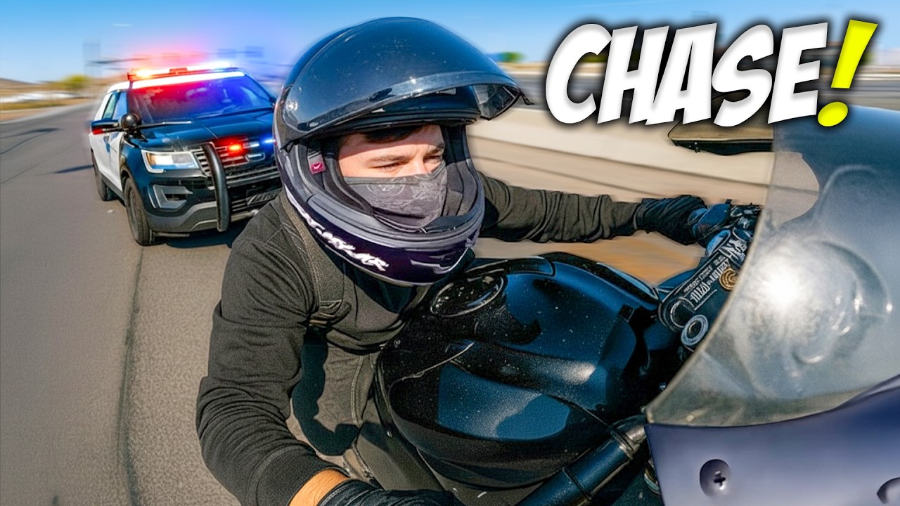Insane Motorcycle Police Chase - Bikers vs Angry Cops | 2025