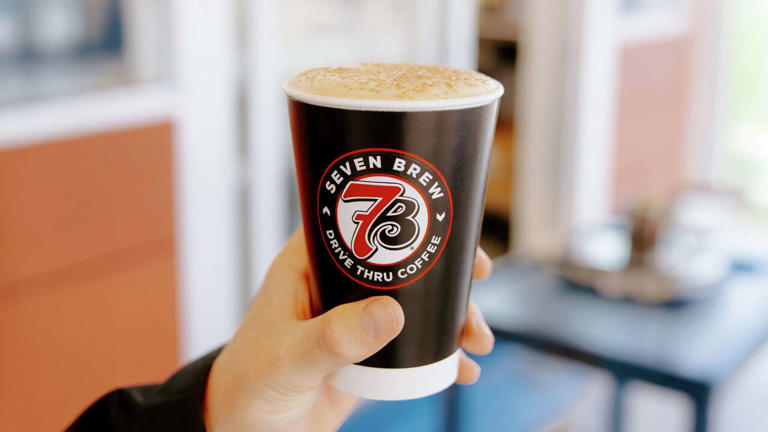 7 Brew Coffee's Orange drive-thru shop officially opens today