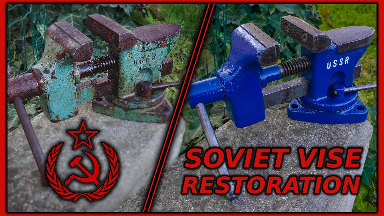 Bringing a USSR vise back to life - restoration project