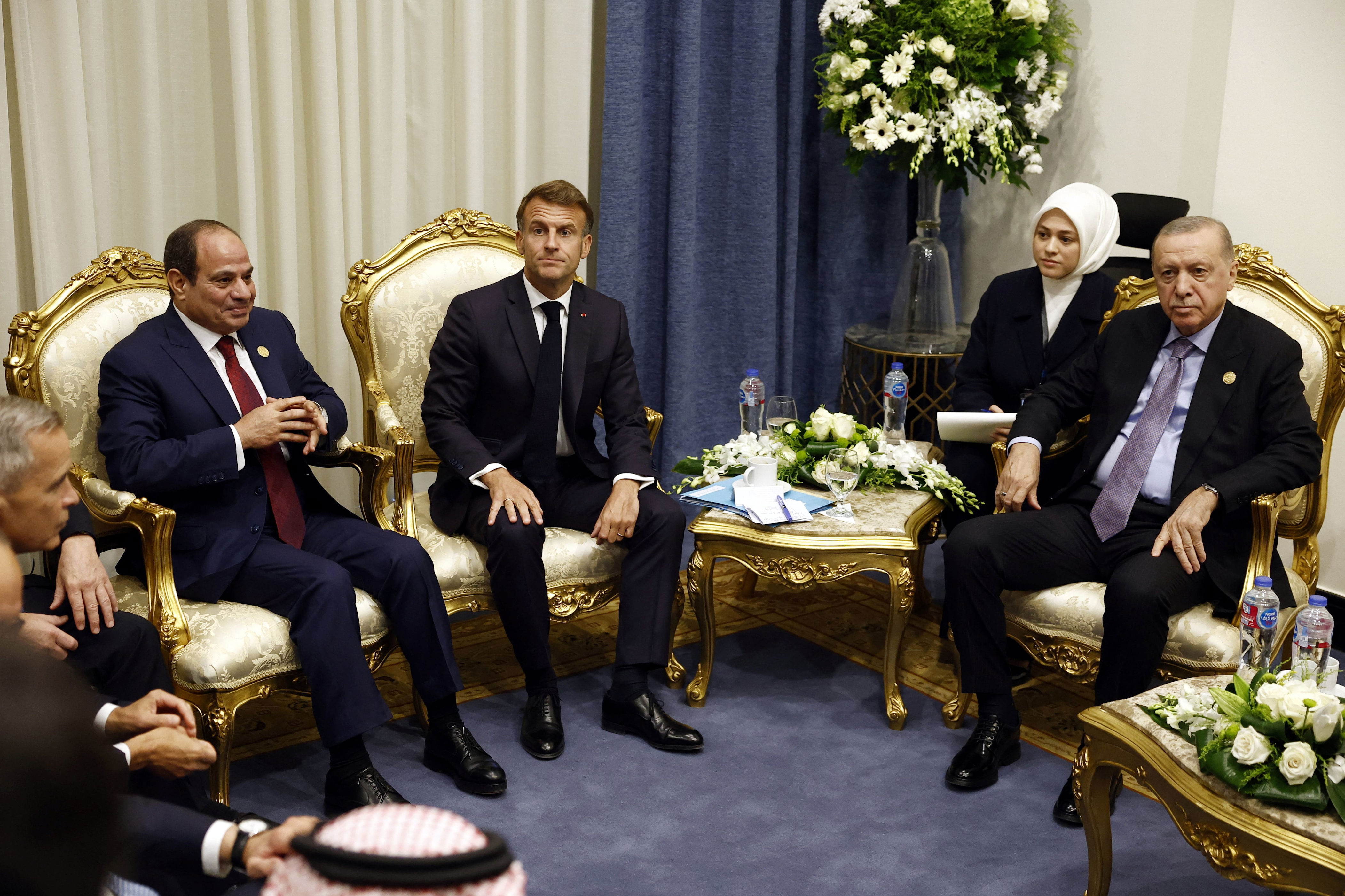 Who is attending the Summit for Peace in Egypt's Sharm El Sheikh?
