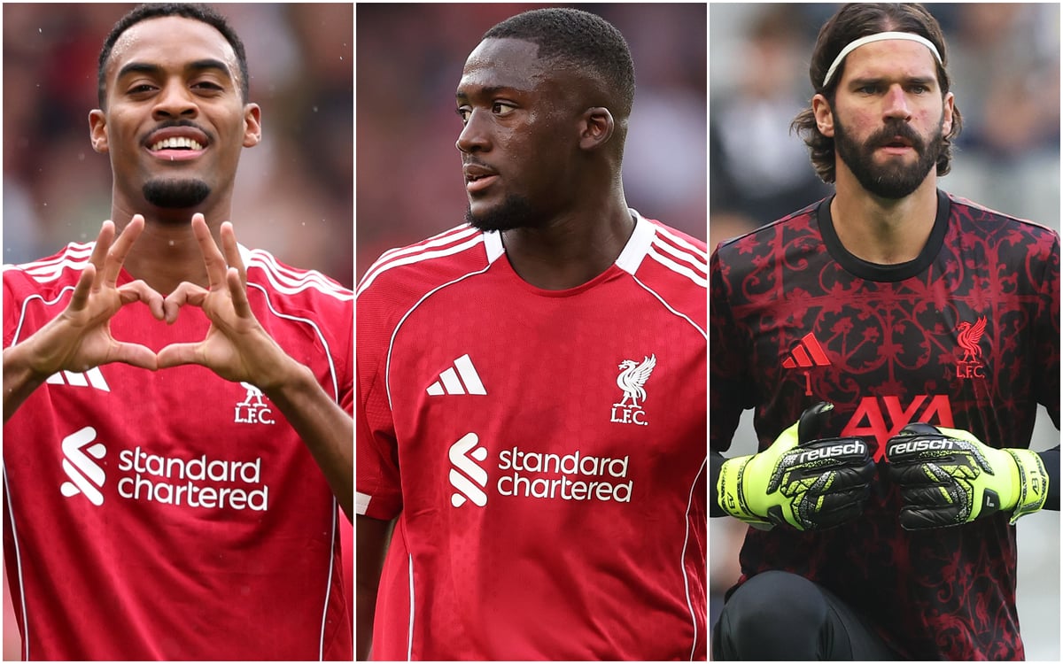 Liverpool injury update: Ryan Gravenberch, Ibrahima Konate, Alisson ...