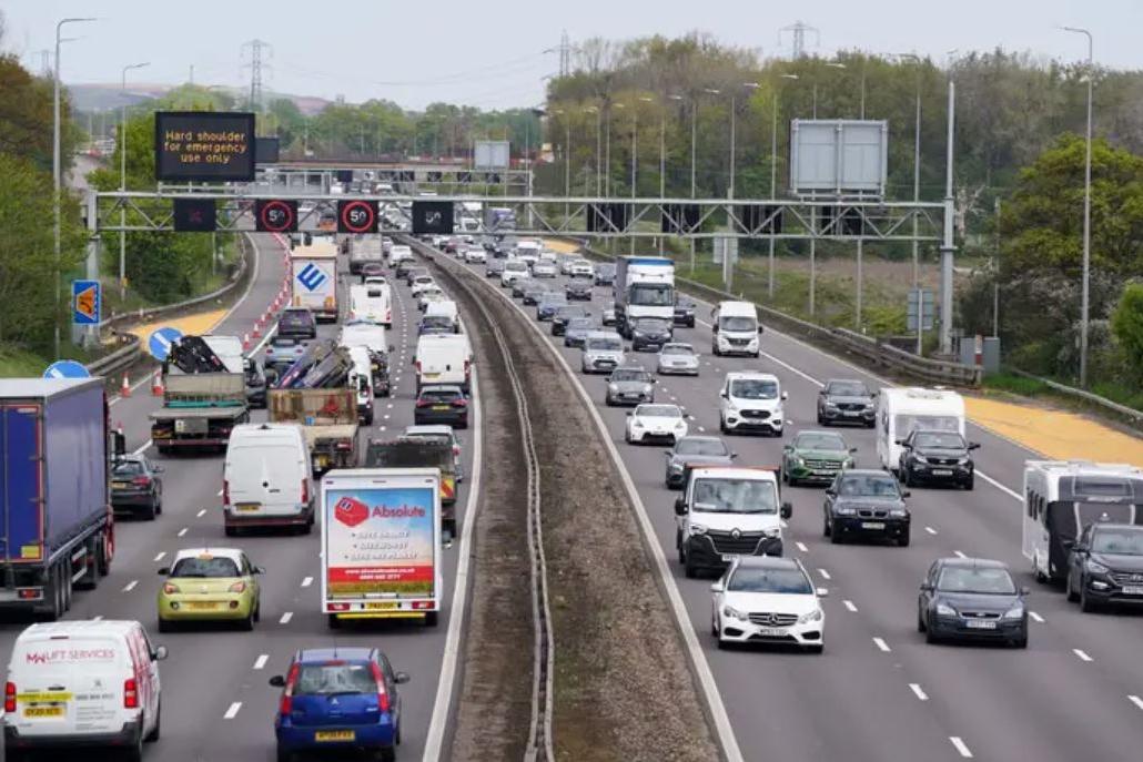 Traffic levels in Nottinghamshire have risen in the last year