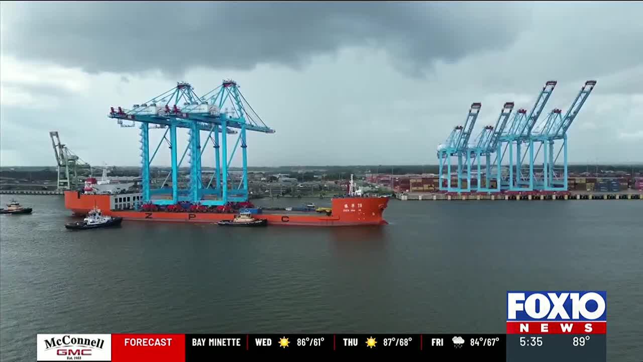Alabama Port Authority celebrates completion of the Mobile Harbor ...