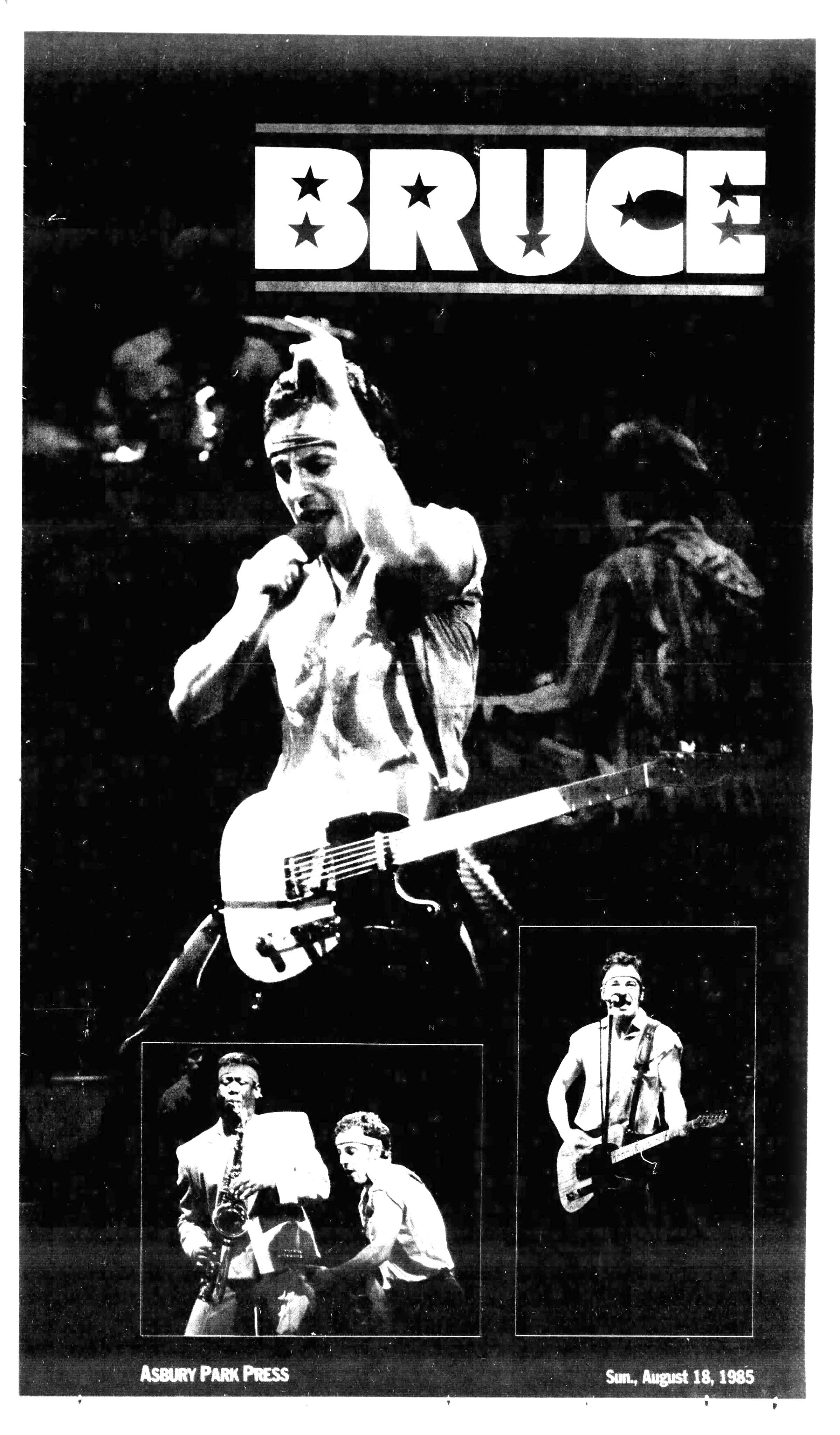 Bruce Springsteen always delivers what's expected (1985)