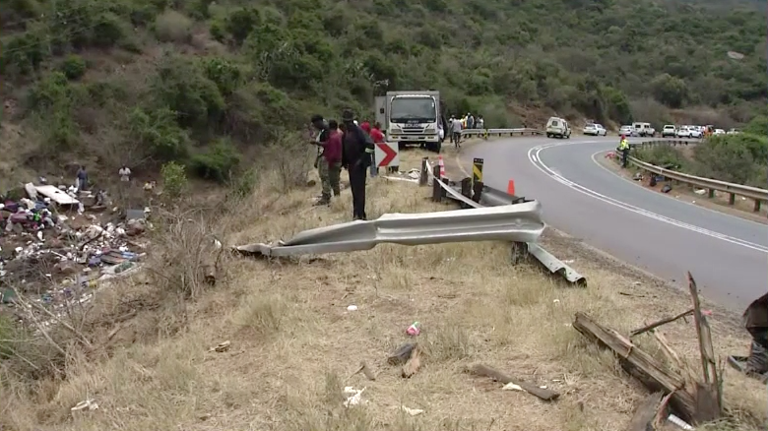 Transport minister Barbara Creecy visits Limpopo crash site