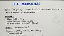 Rahasia Menghitung Normalitas dengan Mudah, Ini Contoh Soal dan ...