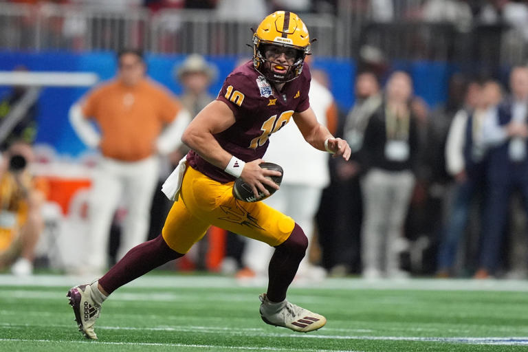 Arizona State QB Sam Leavitt OUT vs. Utah with injury. Here’s who’s ...