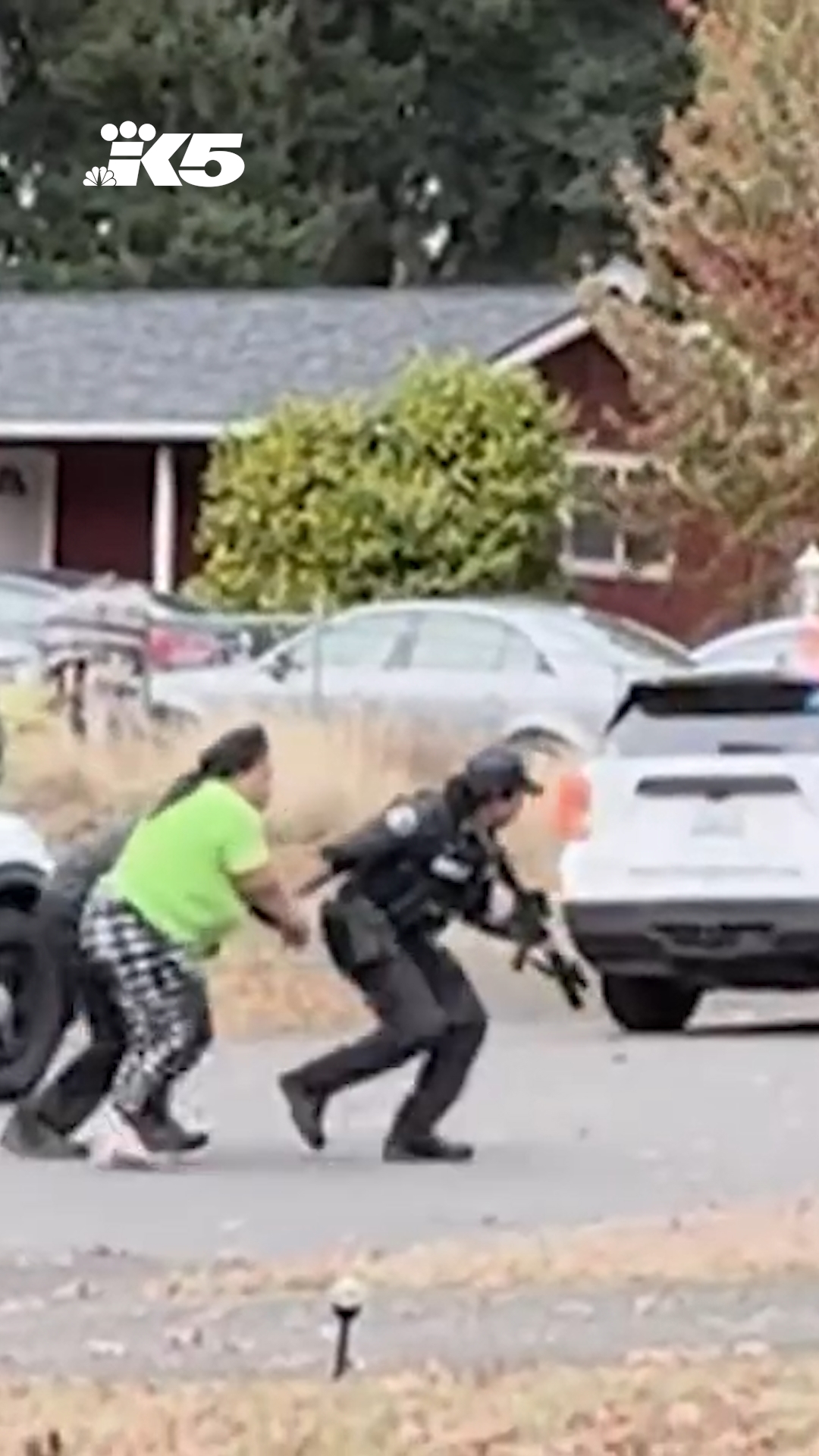 Man shot by police after tense standoff