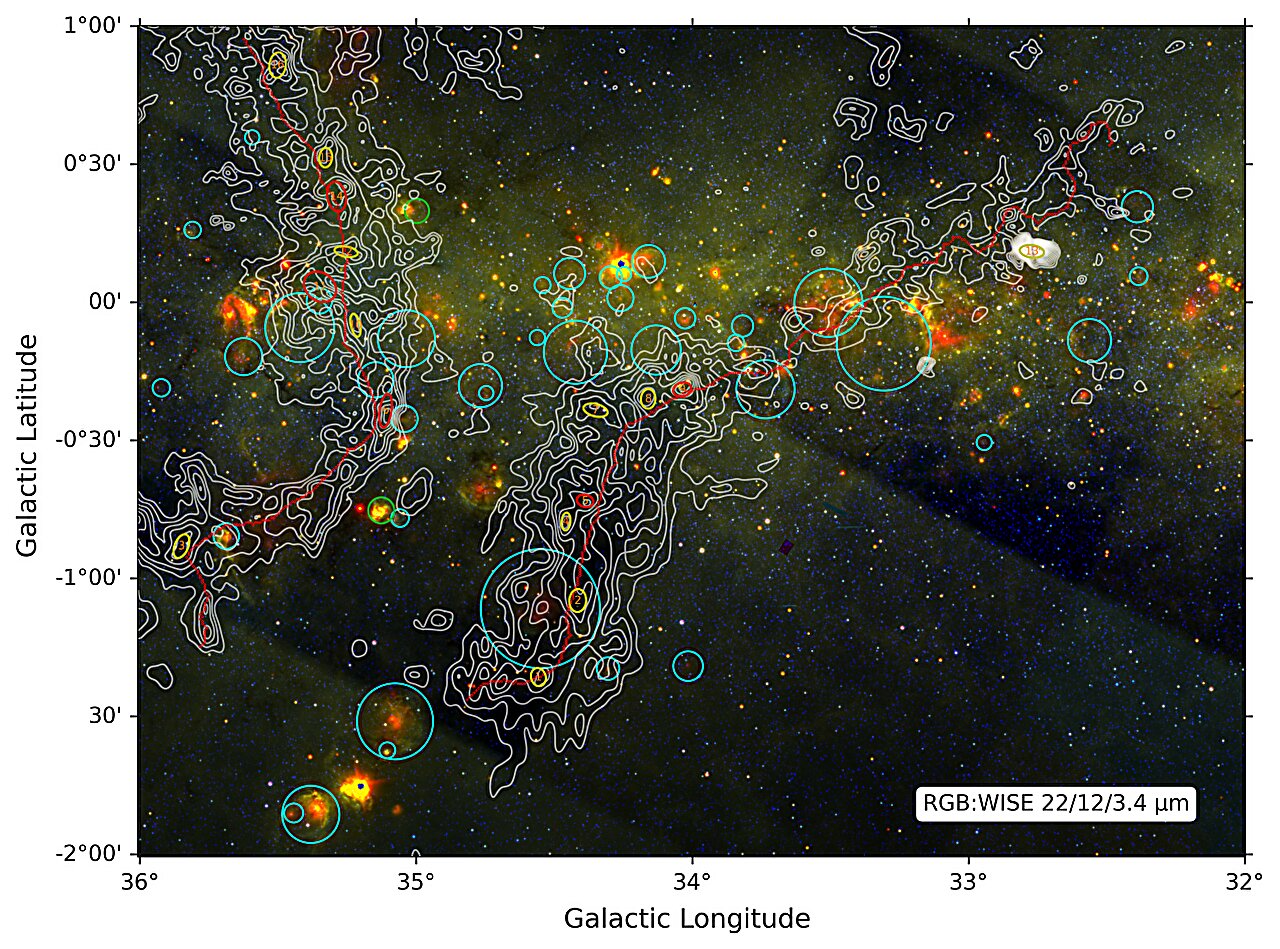 Astronomers uncover collisional signature of filamentary structures in ...