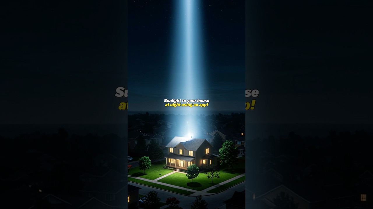 How I lit up my home with sunlight after dark