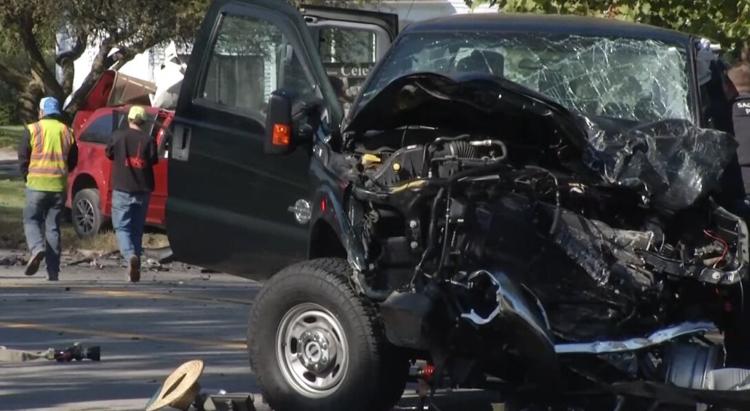Police say multi-car crash was caused by wrong way car
