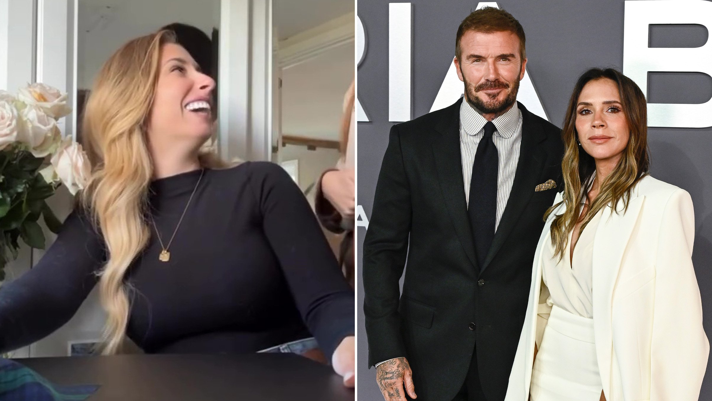 Stacey Solomon gets surprise parcel from David Beckham