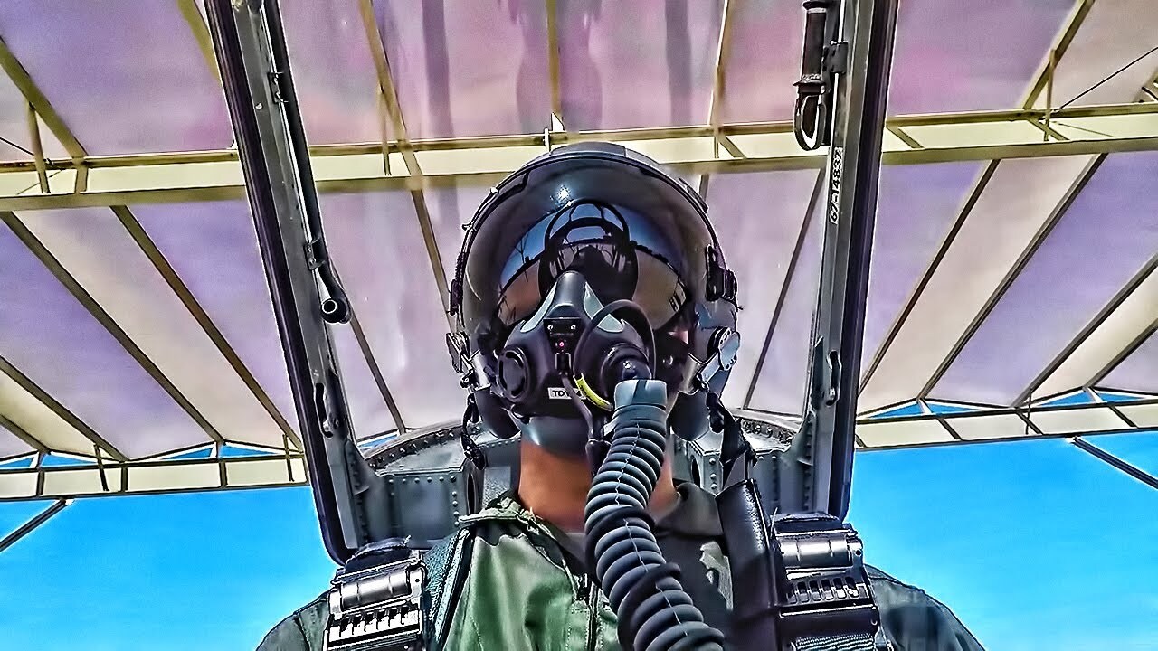 T-38 Talon Training Flight Cockpit Vid • USAF 2019