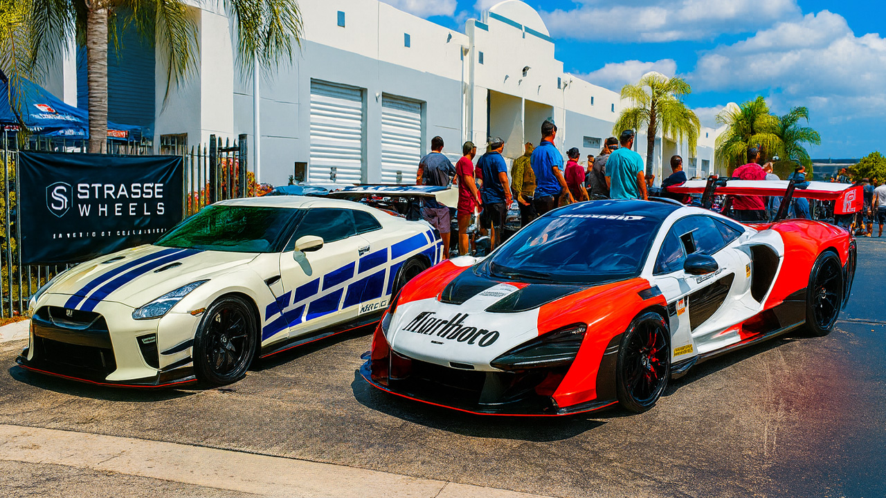 McLaren Senna GTR Circulando Por Las Calles De Miami