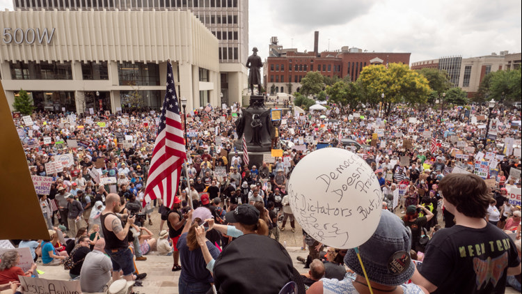 LIST: Dozens more 'No Kings' protests planned in Kentucky and Indiana