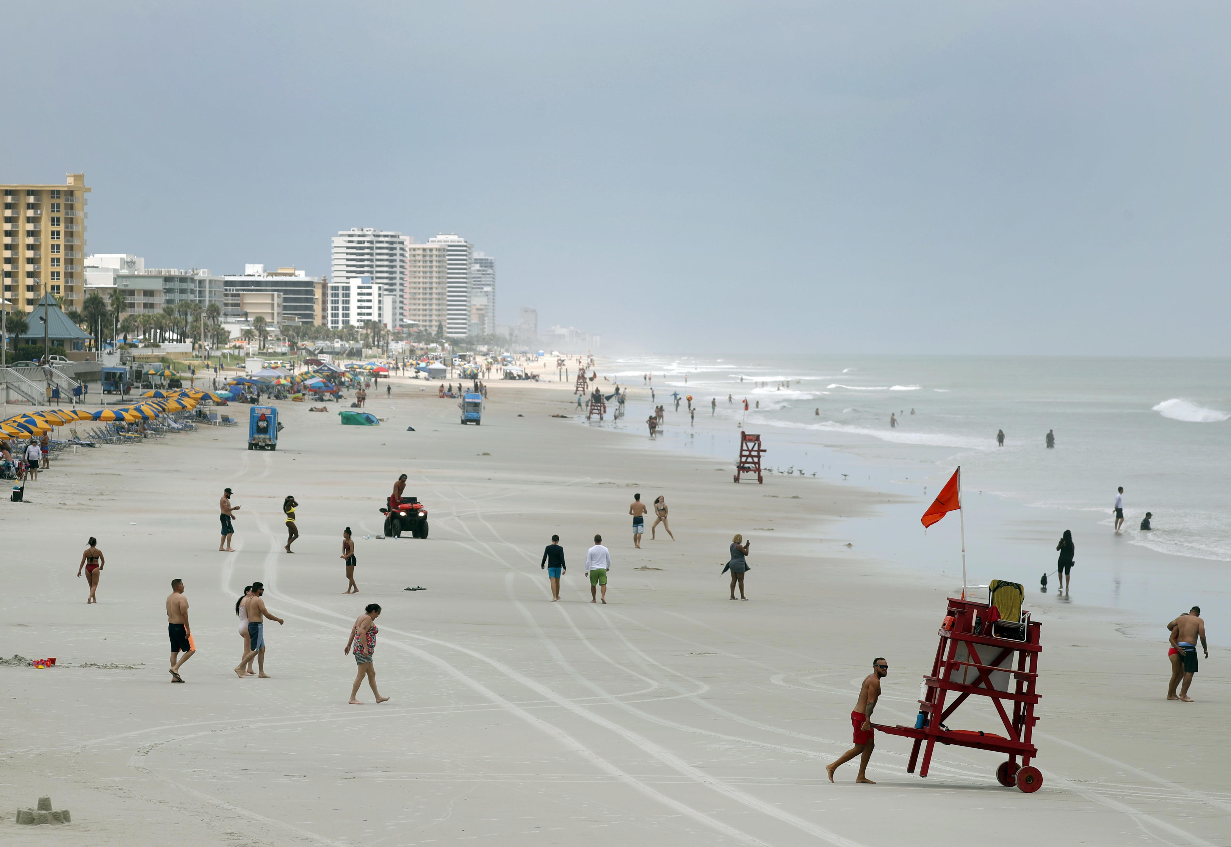 Volusia County beaches reopen to swimming, but people should use caution